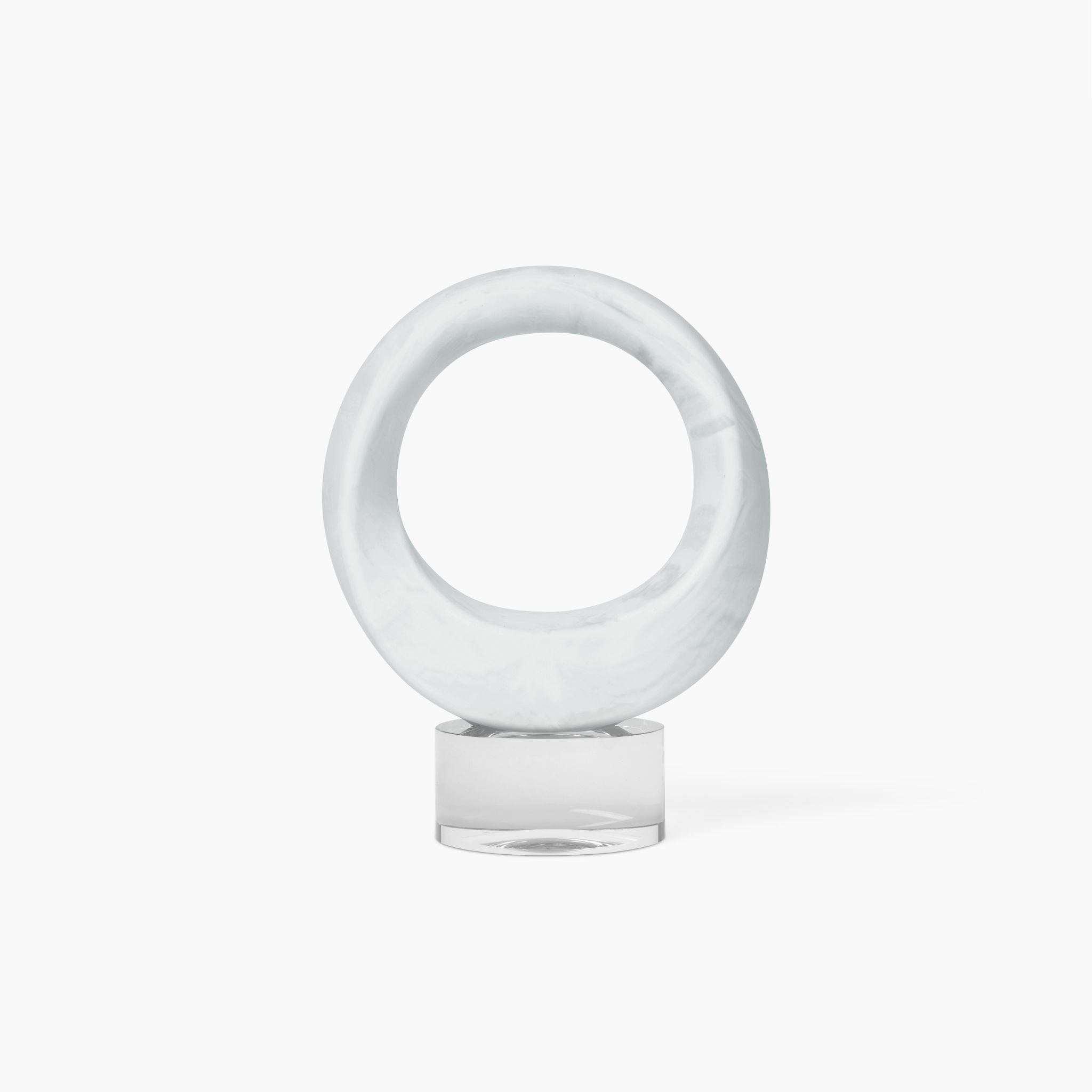 Swirl 7 lb White Marble weight with Elevate Base – Obshay